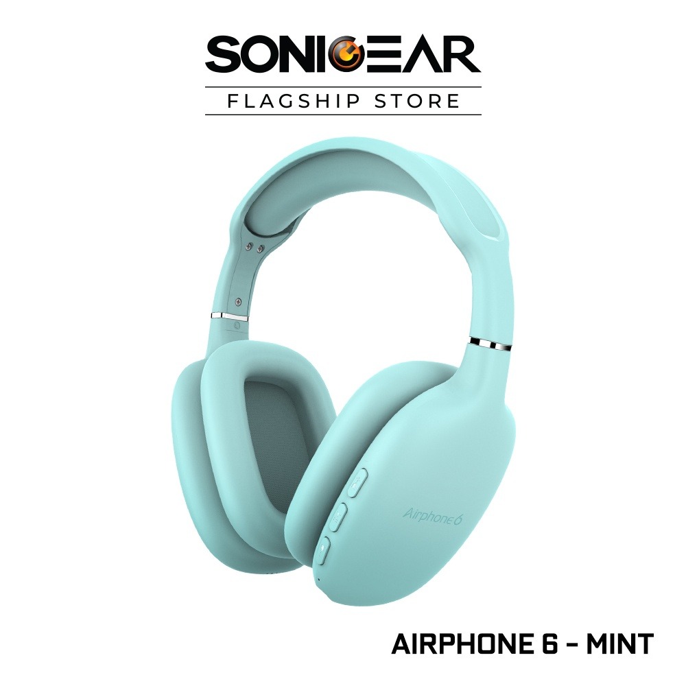 SonicGear AirPhone 6 Wireless Bluetooth Headphones With Mic NT2009 ...