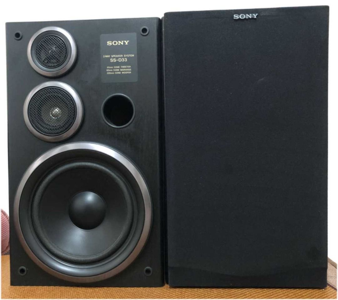 Sony 3 way Speaker System, 音響器材, Soundbar、揚聲器、藍牙喇叭、耳擴 - Carousell