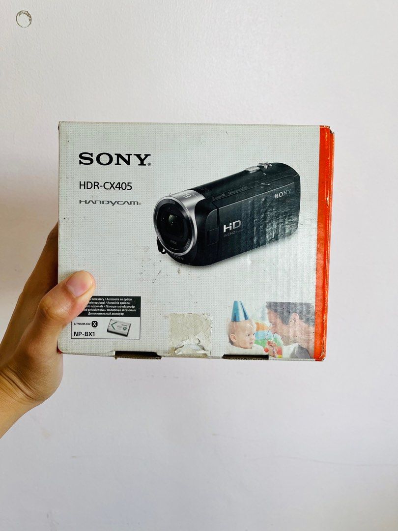 SONY HDR-CX405 Handycam, Photography, Video Cameras on Carousell