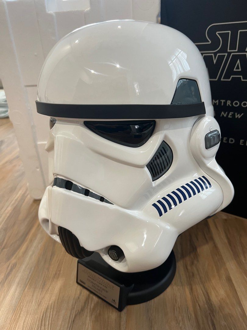 Star Wars Master Replicas 1:1 scale actual size Stormtrooper Helmet ANH ...