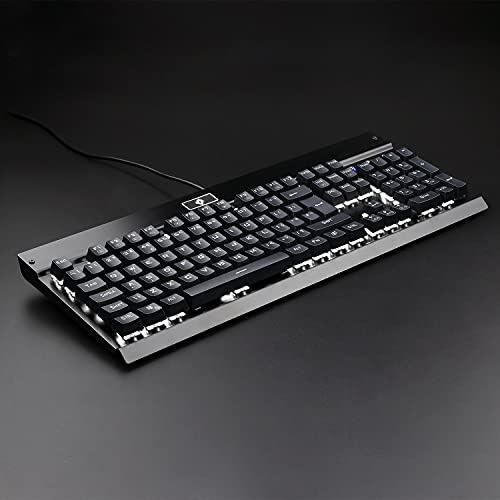 [Stockist.SG] Eagletec KG010 Mechanical Keyboard White LED Backlit with ...