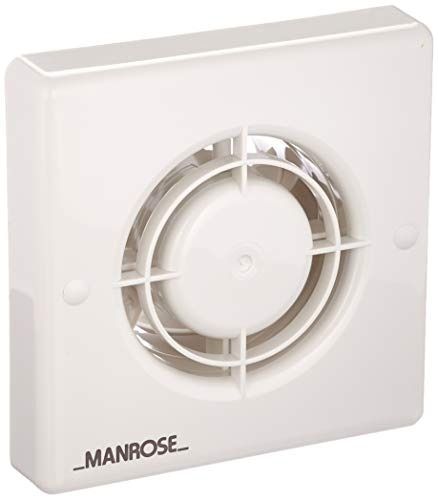 Manrose 100mm (4") XF100H Humidistat Bathroom Fan, Furniture & Home ...