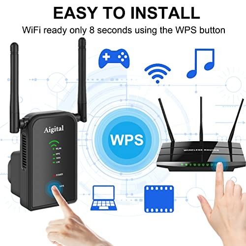 [Stockist.SG] Universal WiFi Range Extender 300Mbps 2.4GHz, Broadband ...