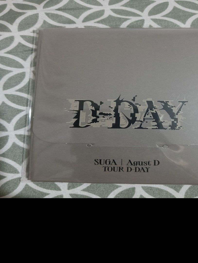 Suga | Agust D D-day tour mini photocard set Suga version - sealed on ...
