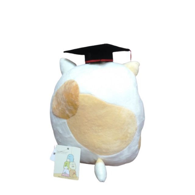 Sumikko Gurashi Neko Cat Sitting Down Graduation Convocation Plush Gift ...