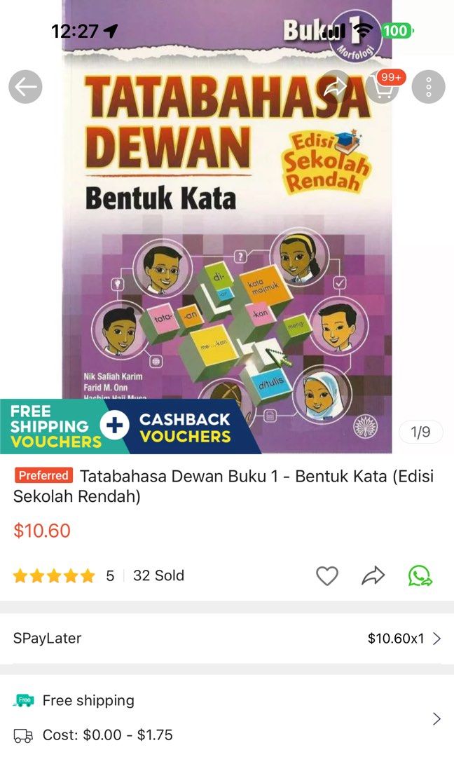 Tatabahasa Dewan Buku 1 - Bentuk Kata (Edisi Sekolah Rendah) #PSLE ...