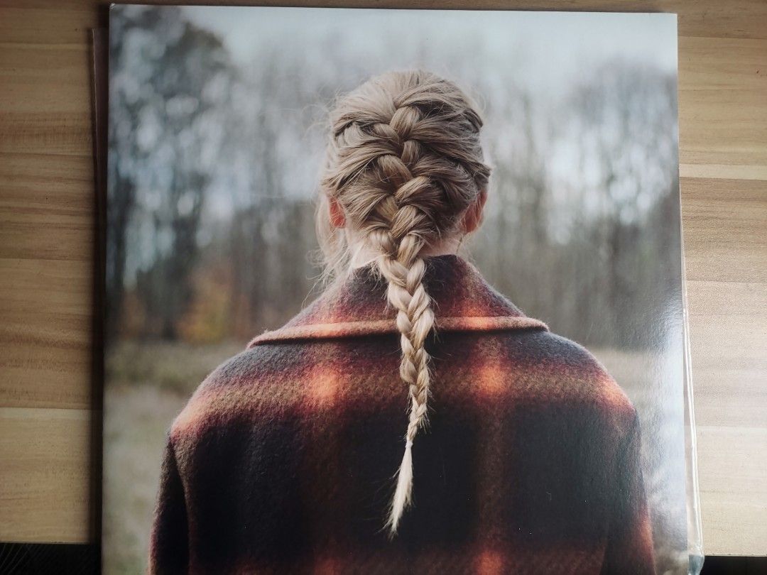 Taylor Swift - evermore (Translucent Green) Vinyl Record LP on Carousell