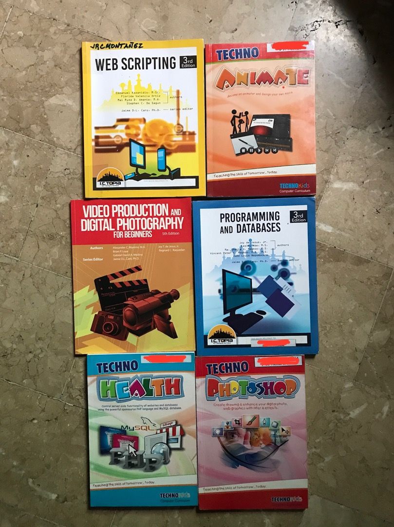 TECHNO PHOTOSHOP, Hobbies & Toys, Books & Magazines, Textbooks on Carousell