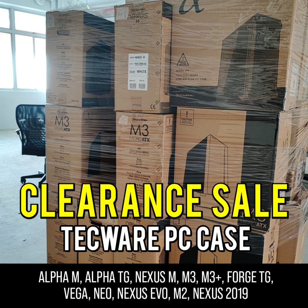 Tecware Casings [Alpha M, Nexus M, M3 Micro ATX, FORGE TG, M3 Plus, NEO], Computers & Tech ...