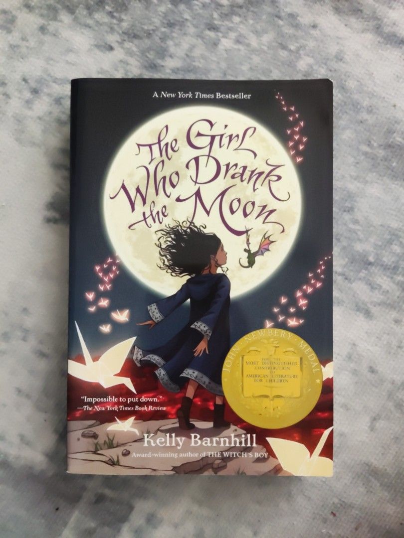 The girl who drank the moon book, Hobbies & Toys, Books & Magazines ...