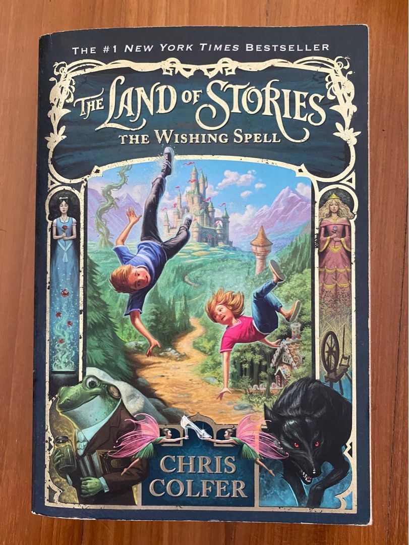 The Land of Stories: The Wishing Spell - Chris Colfer, Hobbies & Toys ...