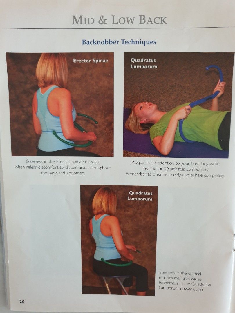 THE ORIGINAL BACKNOBBER - DEEP MUSCLE SELF CARE, Health & Nutrition ...