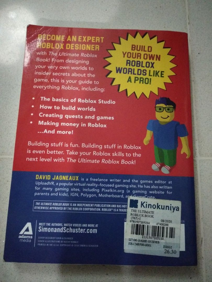 The Ultimate Roblox Book good condition, Hobbies & Toys, Books ...