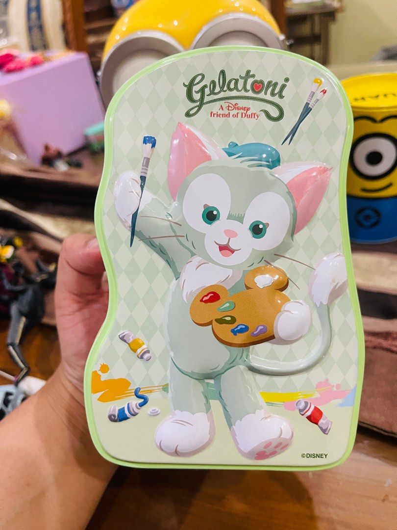 Tin storage gelatoni a disney friend of duffy hong kong disneyland ...