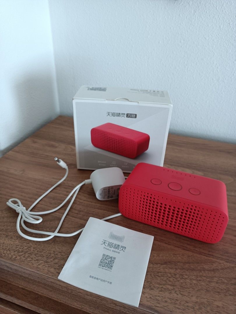Tmall Genie cube sugar speaker, Audio, Soundbars, Speakers & Amplifiers on Carousell