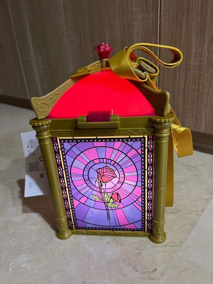 Tokyo Disneyland Beauty & the beast Popcorn Bucket, Hobbies & Toys ...