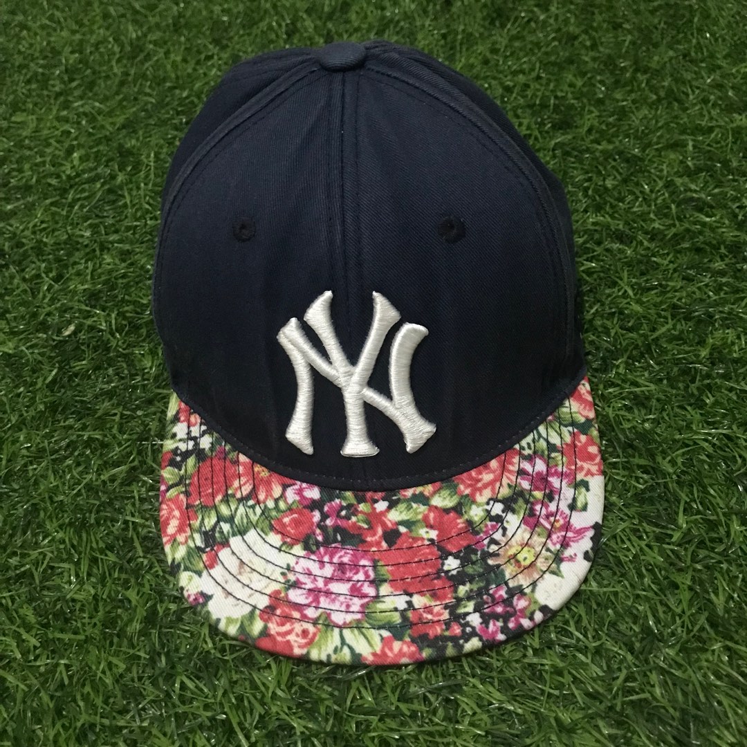 Topi MLB New York original size 3-7tahun, Fesyen Pria, Aksesoris, Topi ...