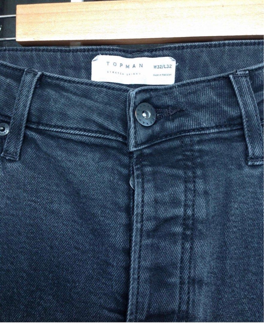 Topman Ripped Jeans, Men's Fashion, Bottoms, Jeans on Carousell