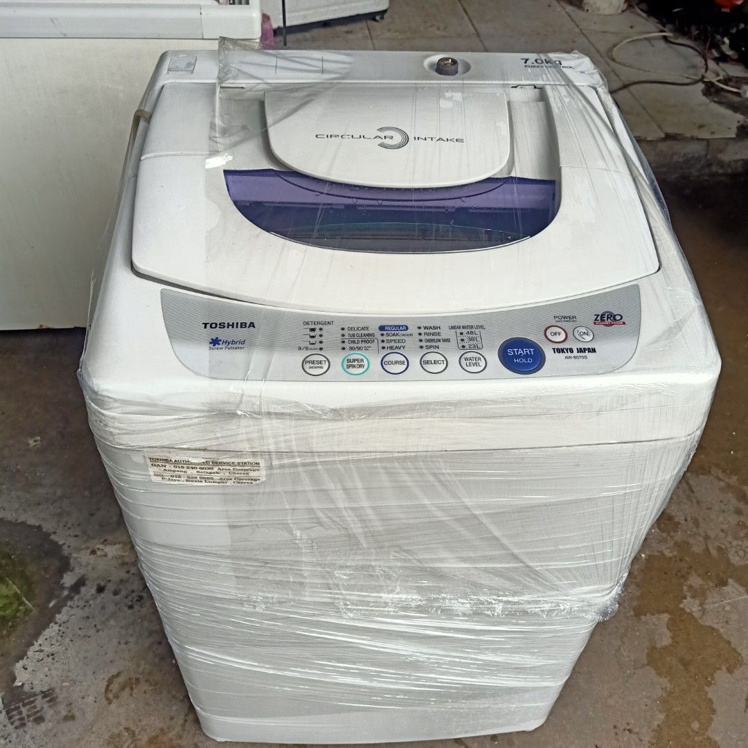 Toshiba made by Japan.. fully automatic Washing machine 7kg, TV & Home ...