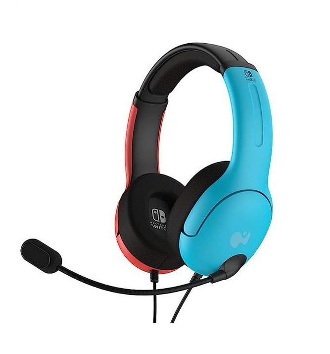 TP-PDP LVL40 Wired Stereo Gaming Headset (Blue/Red) /Switch, Audio ...