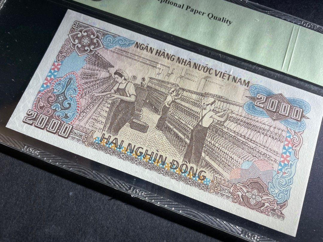 TQG Grading - Vietnam State Bank 1000/2000/20000 Dong, Hobbies & Toys, Memorabilia ...