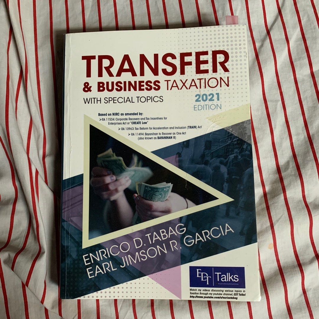 Transfer and Business Taxation with Special Topics 2021 Edition by ...