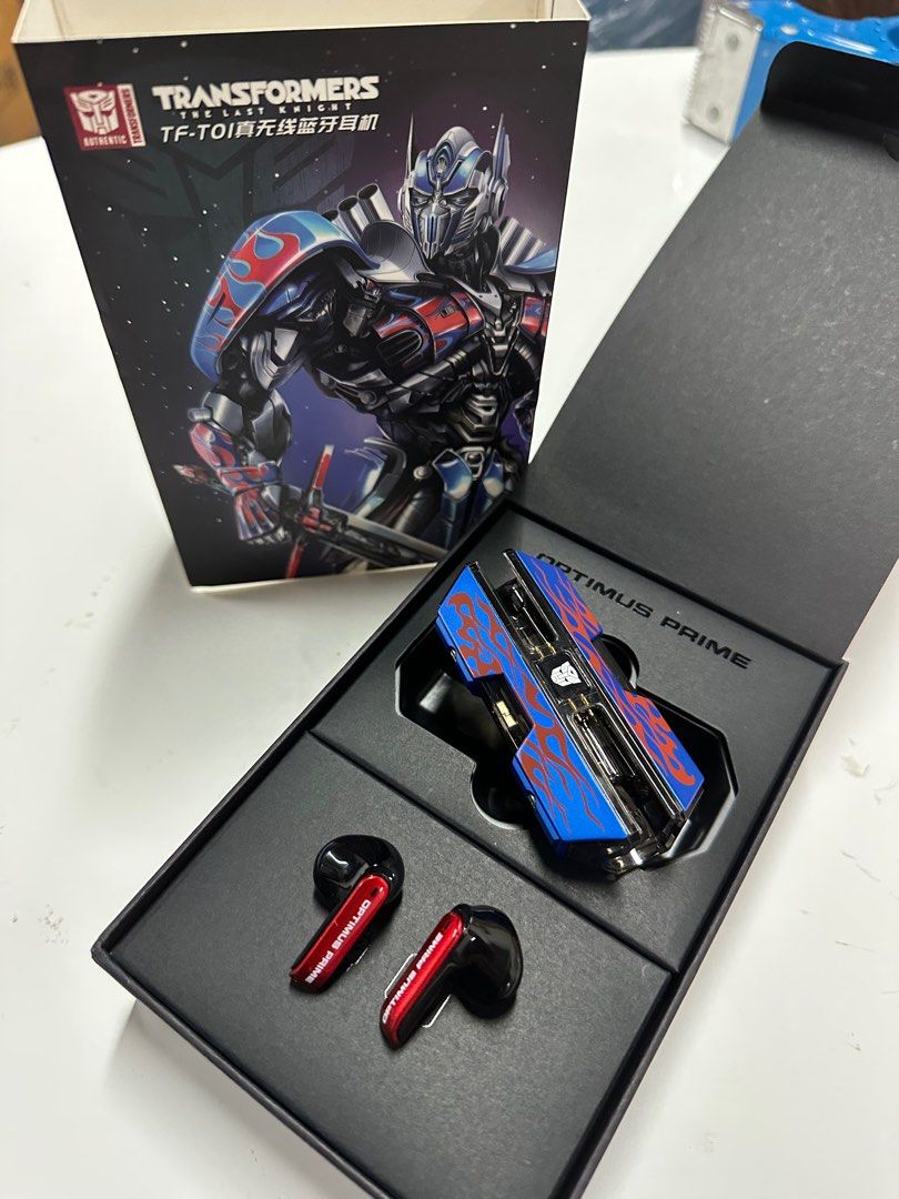 Transformers TF-TO1 Bluetooth Earphones, Audio, Earphones on Carousell