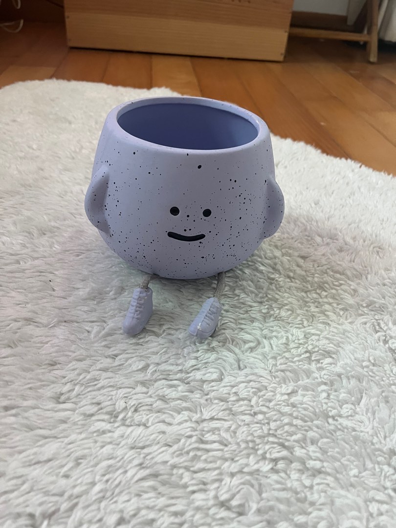 Typo Plant Pot, Furniture & Home Living, Home Decor, Vases & Decorative ...