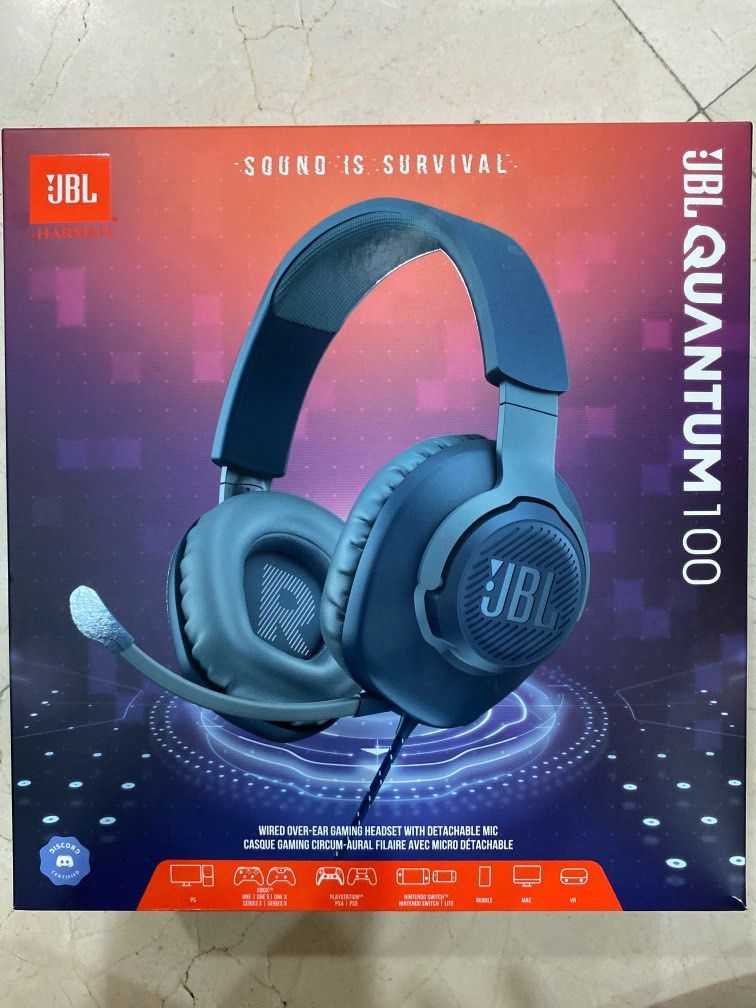 UBL Quantum 100 headset, Audio, Headphones & Headsets on Carousell