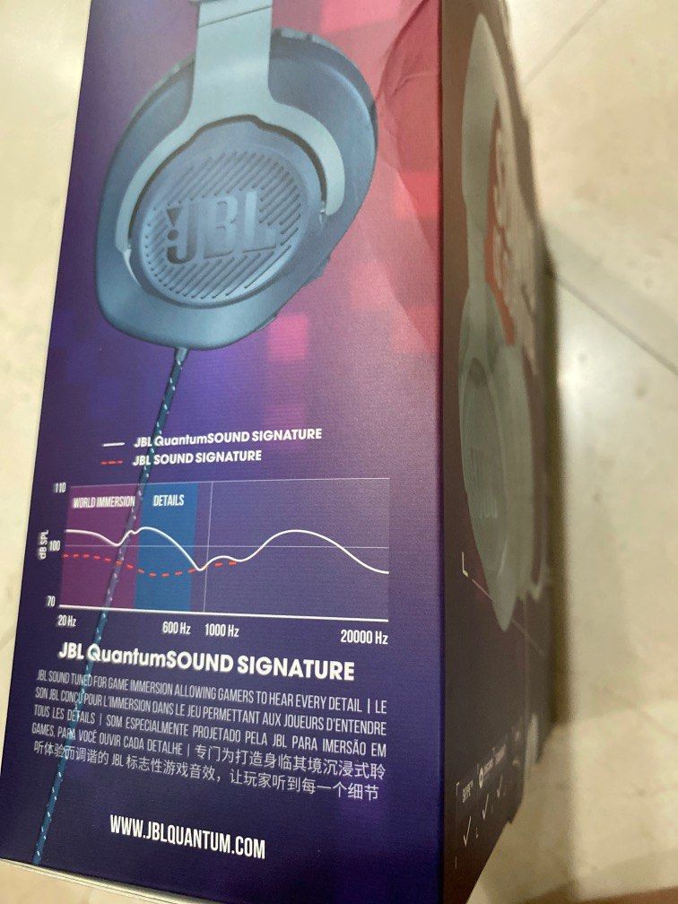 UBL Quantum 100 headset, Audio, Headphones & Headsets on Carousell