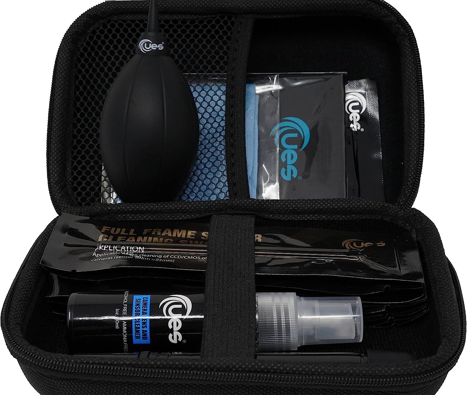 UES DSLR Camera Sensor and Lens Cleaning Travel Kit: Full-Frame Sensor ...
