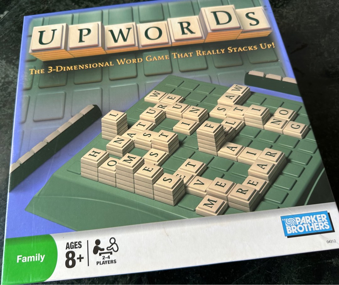 Upwords Parker Brothers Board Game, Hobbies & Toys, Toys & Games on ...