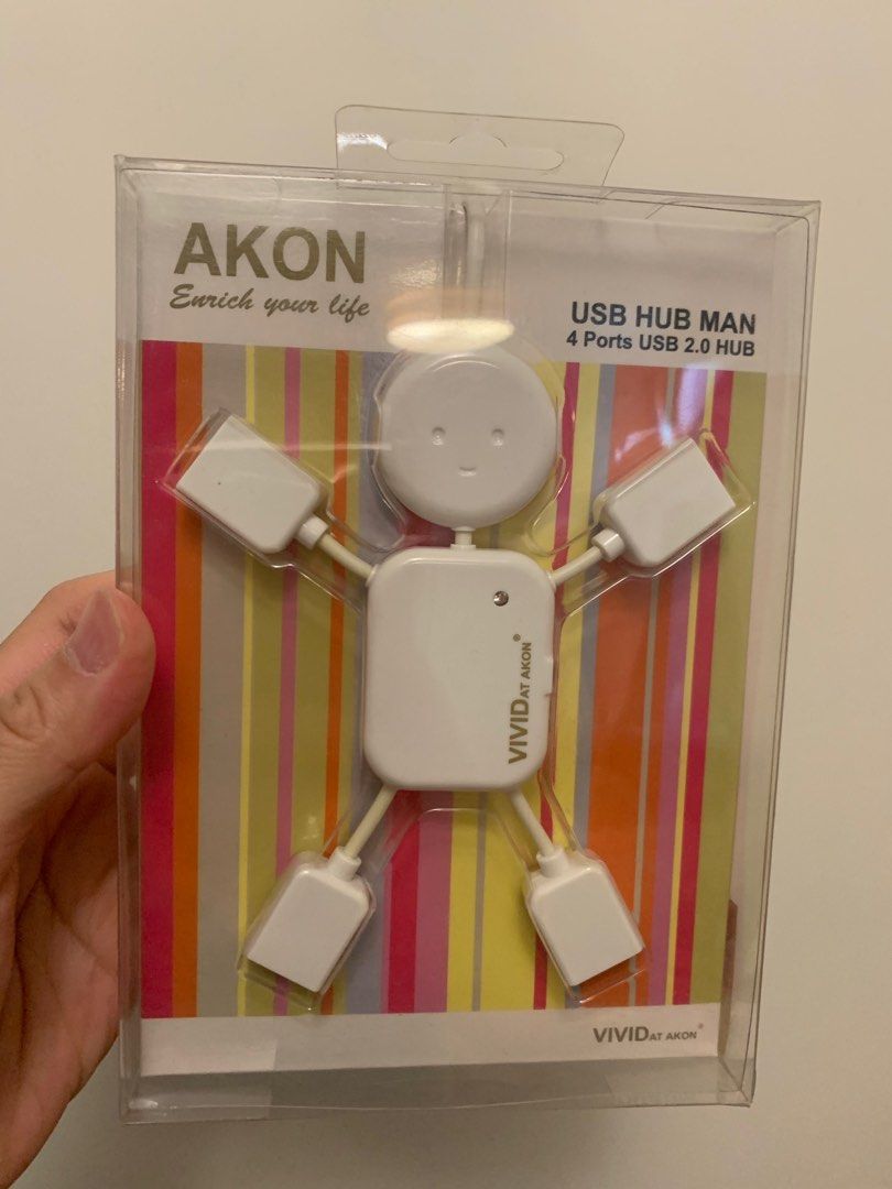全新USB hub man (1開4）, 電腦＆科技, 電腦周邊及配件, 其他 - Carousell