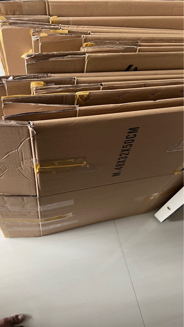 Used corton boxes for house moving, Furniture & Home Living, Home ...