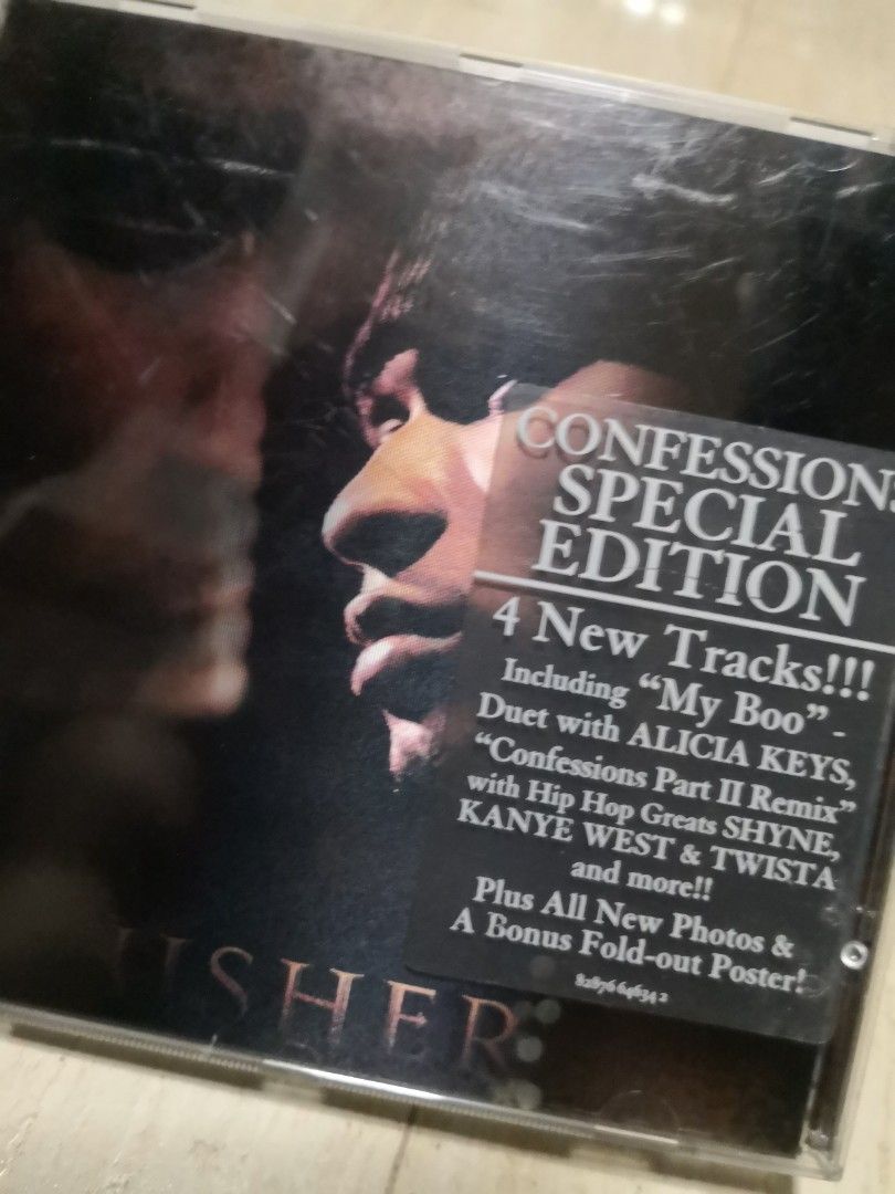 Usher Confessions Special Edition CD album, Hobbies & Toys, Music & Media, CDs & DVDs on Carousell