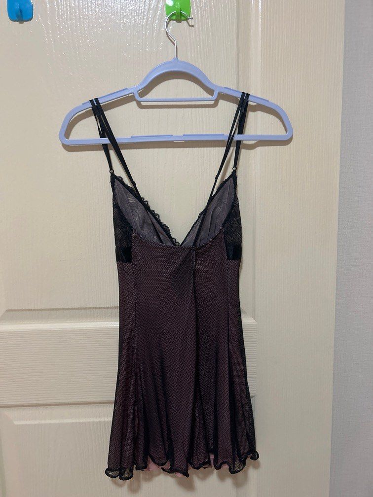 Velvet Rose Sexy sheer night dress, Women's Fashion, Dresses & Sets ...