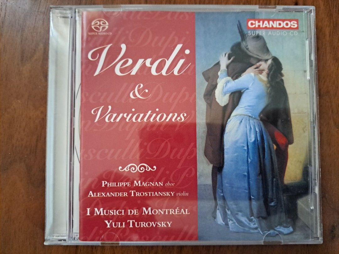 Verdi & Variations SACD, 興趣及遊戲, 音樂、樂器 & 配件, 音樂與媒體 - CD 及 DVD - Carousell