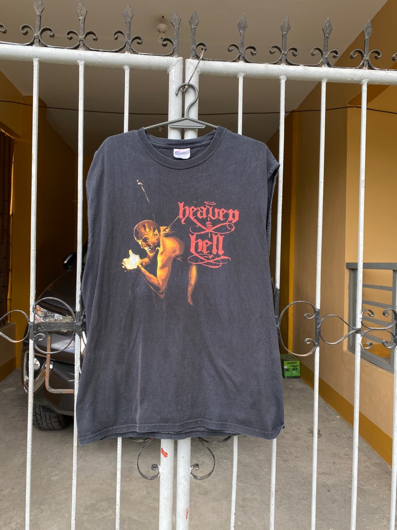 Vintage Black Sabbath Heaven and Hell Band Shirt on Carousell