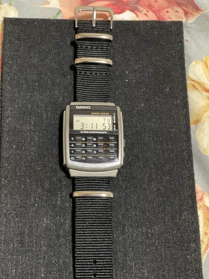 Vintage casio calculator watch, Men's Fashion, Watches & Accessories ...