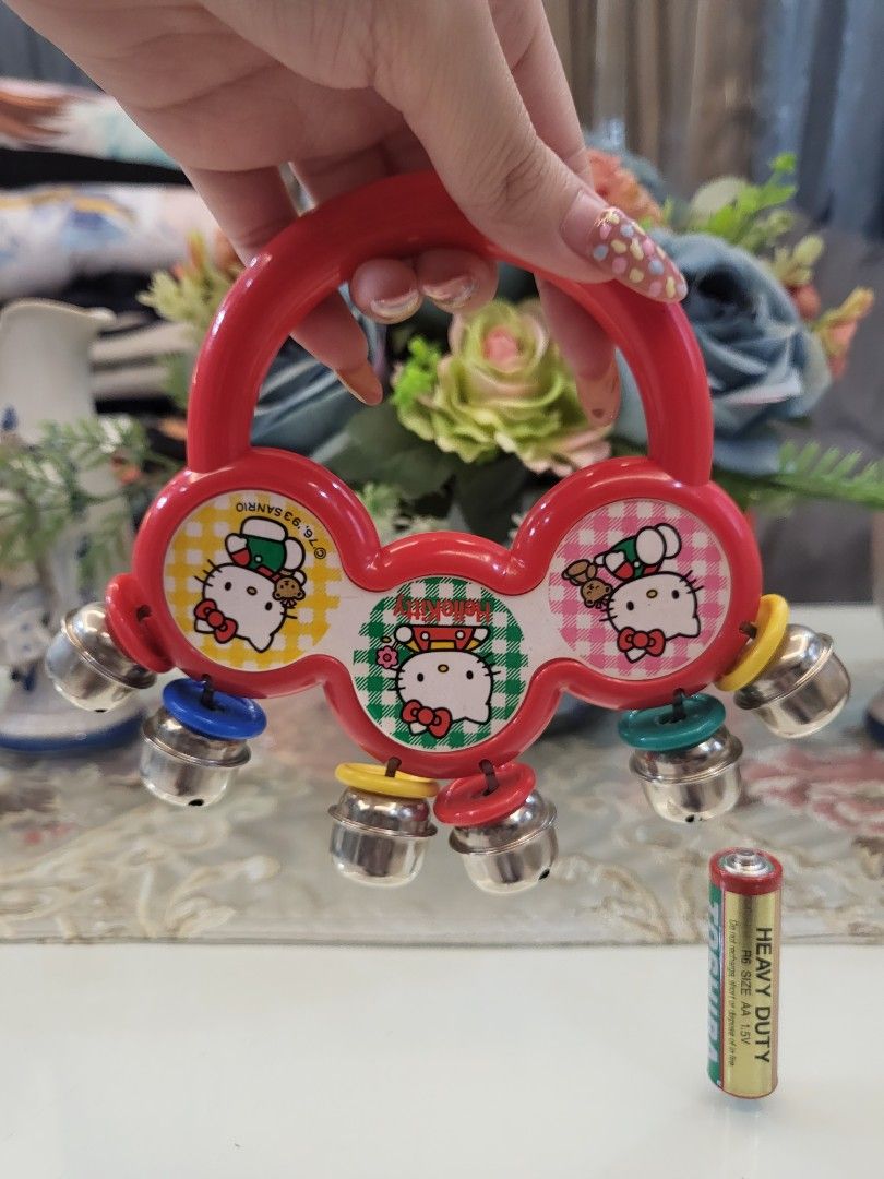 Vintage Hello Kitty Bell Toy, Hobbies & Toys, Toys & Games on Carousell