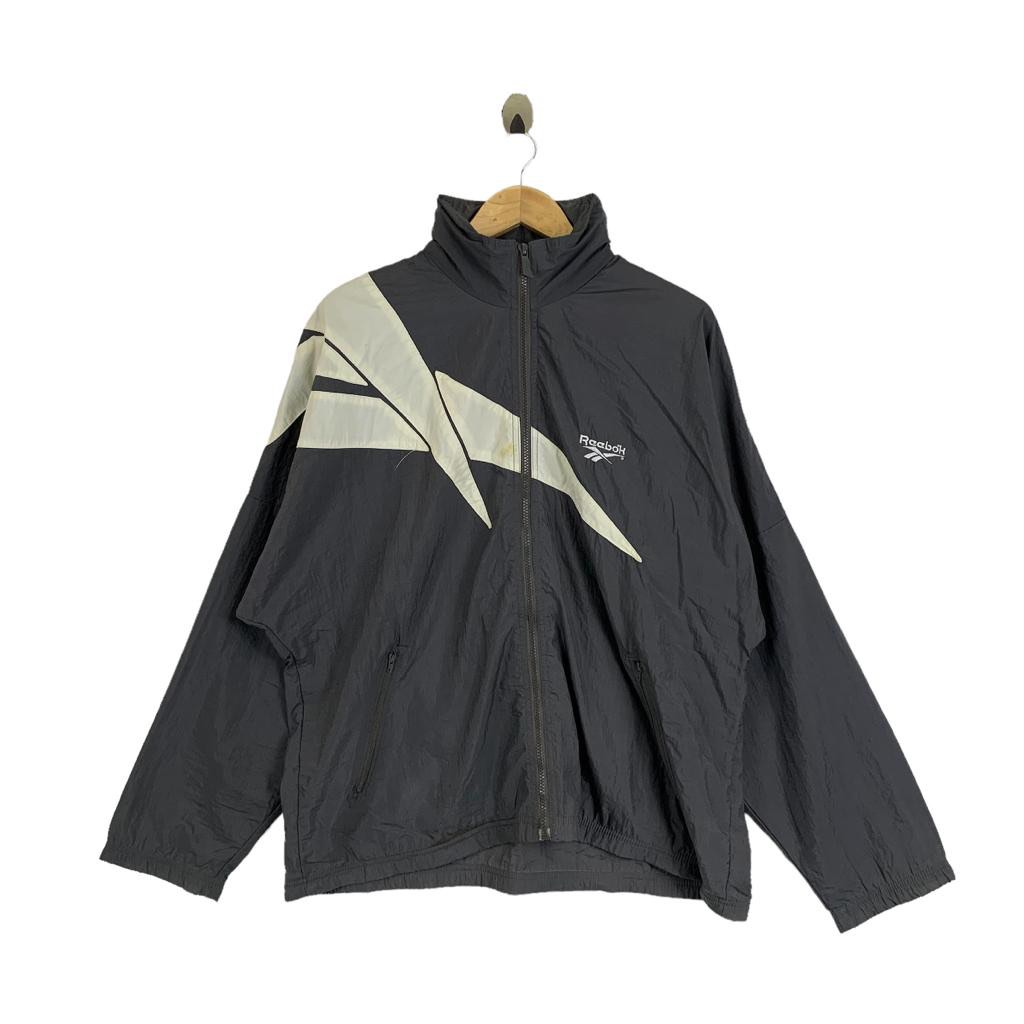 Vintage Reebok Big Logo Windbreaker Jacket, Men's Fashion, Coats ...