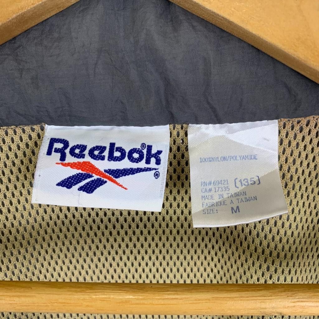Vintage Reebok Big Logo Windbreaker Jacket, Men's Fashion, Coats ...