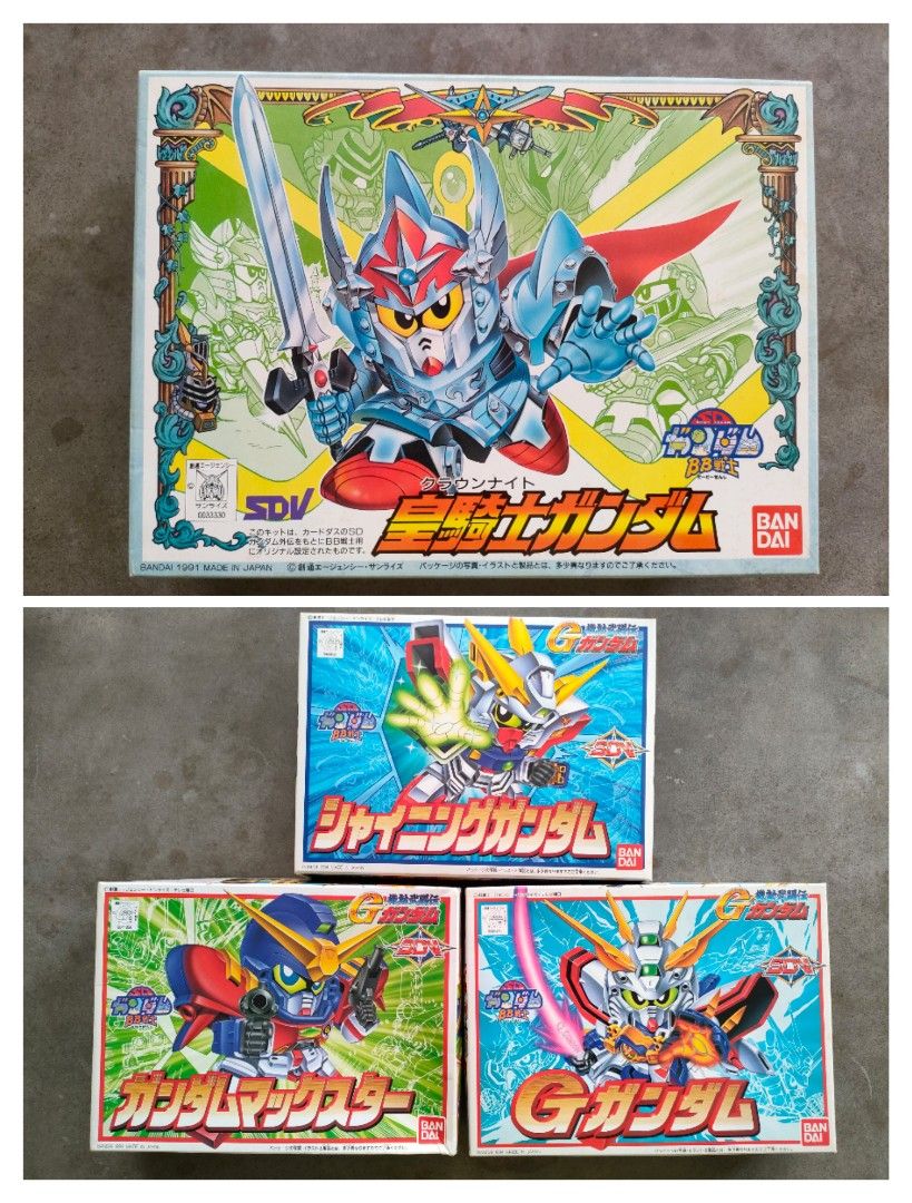 Vintage SD BB Gundam, Hobbies & Toys, Toys & Games on Carousell