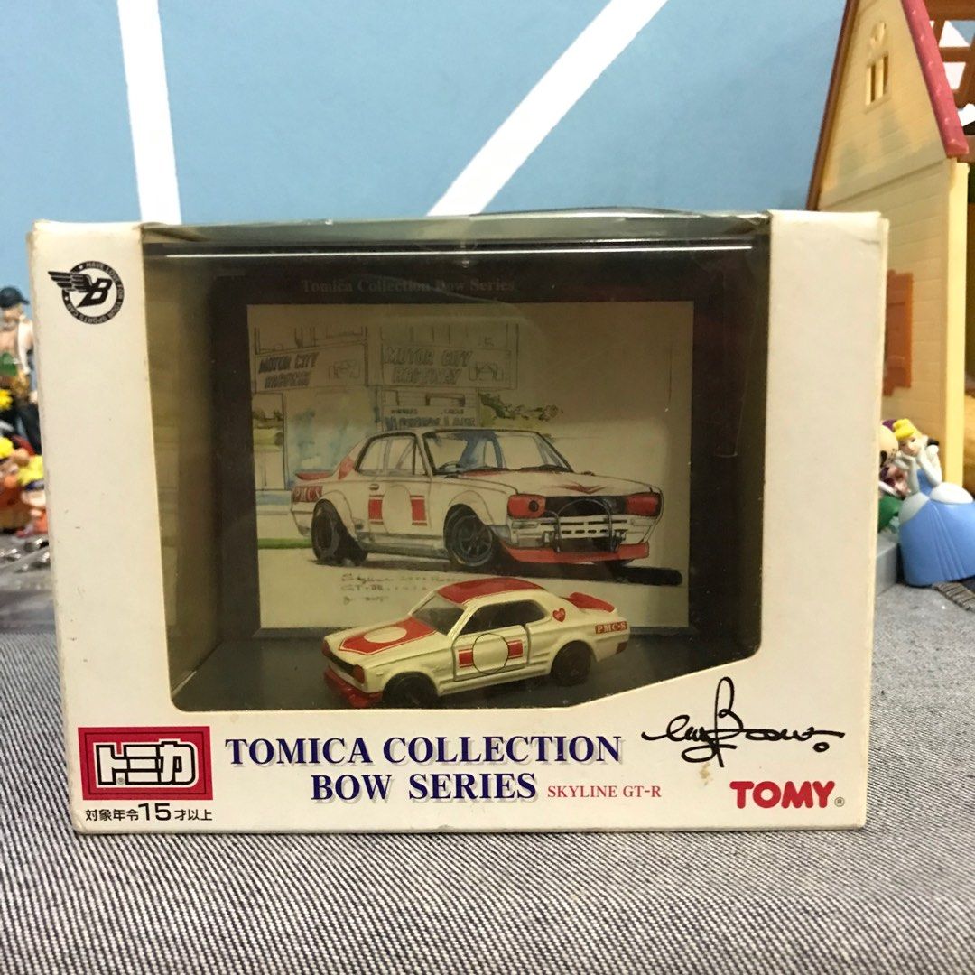 Vintage Rare Tomica 1999 Collection Bow Series SkyLine GTR, Hobbies ...