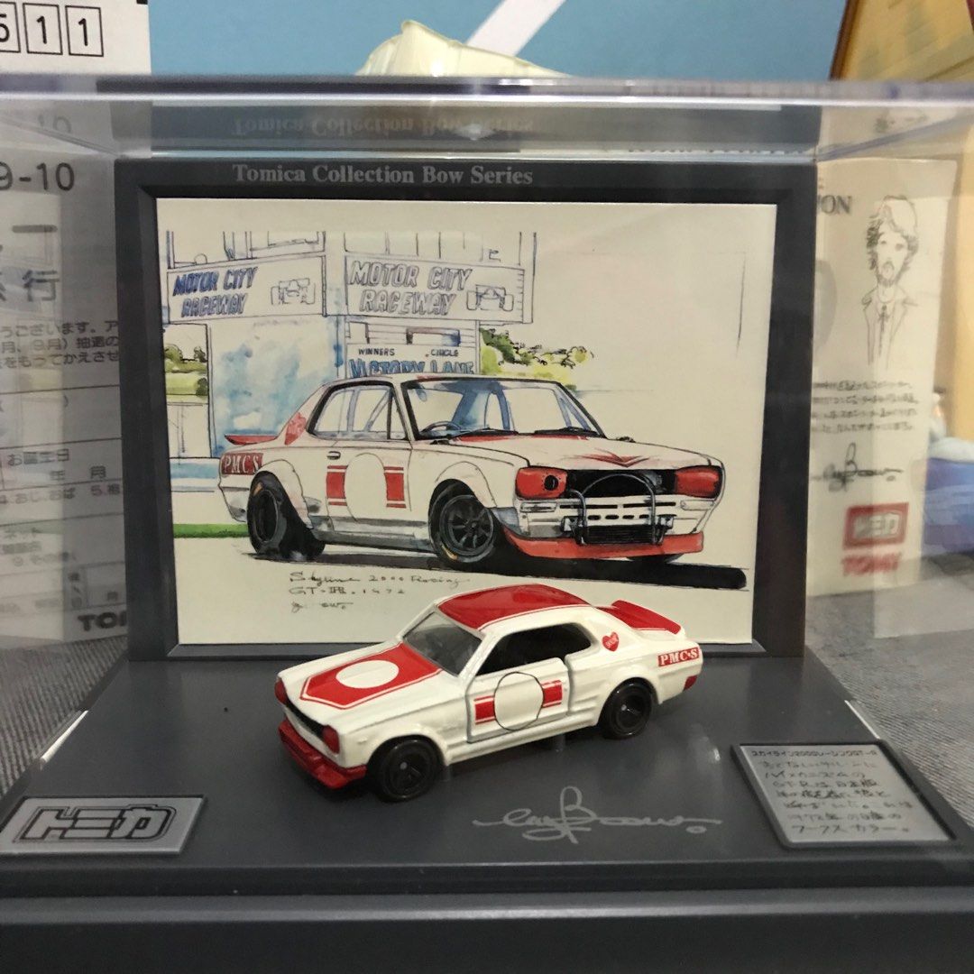 Vintage Rare Tomica 1999 Collection Bow Series SkyLine GTR, Hobbies ...