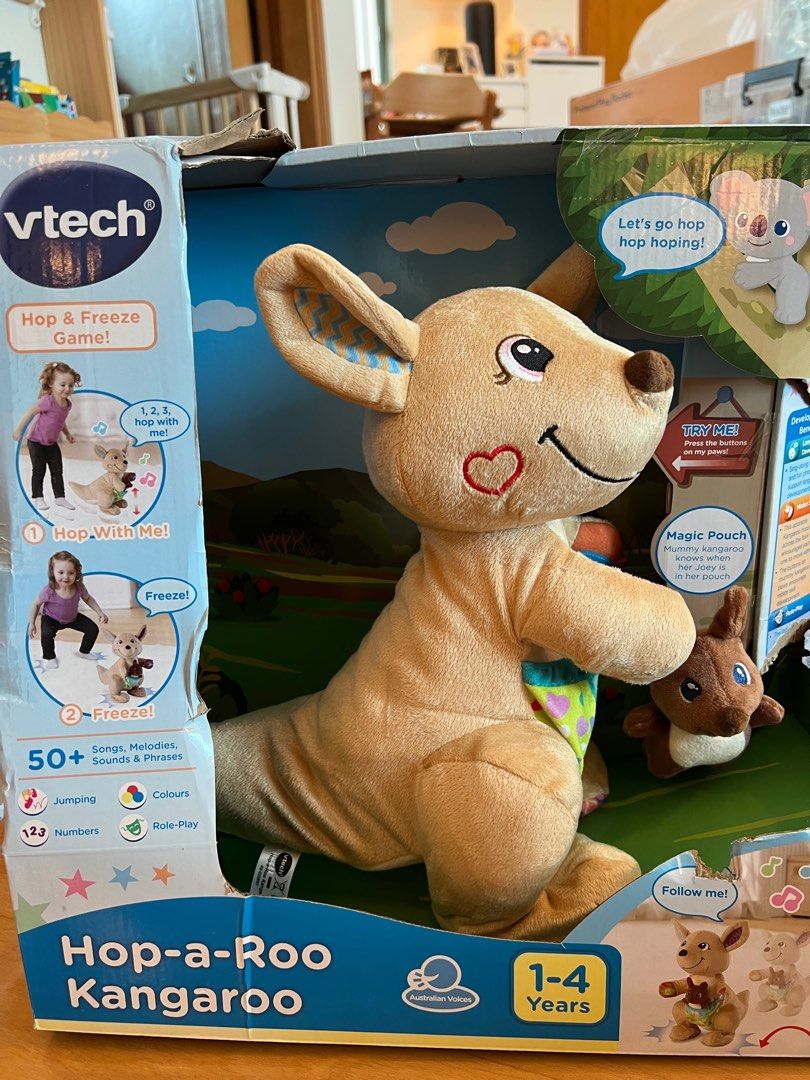 Vtech Hop a Roo Kangaroo, 兒童＆孕婦用品, 嬰兒玩具 - Carousell