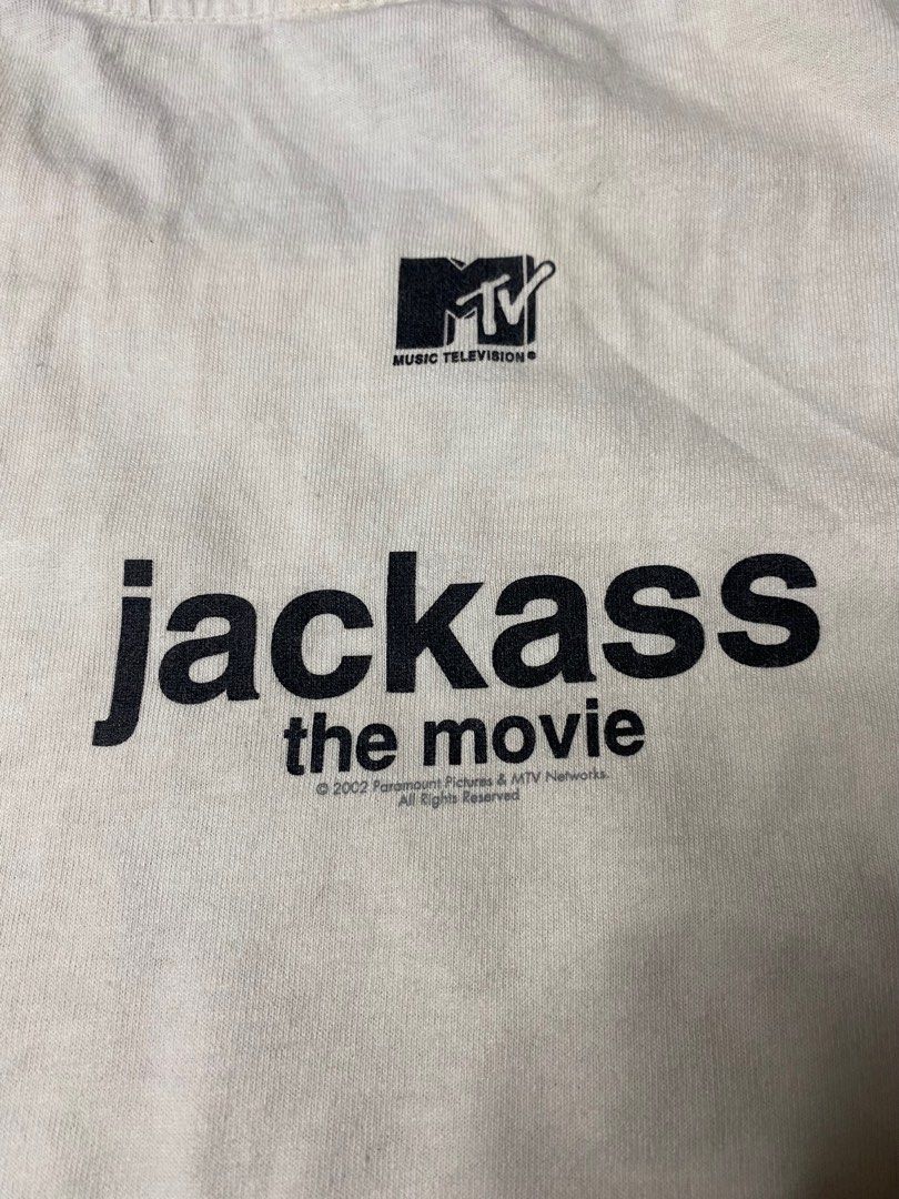 Vtg Jackass The Movie, Men's Fashion, Tops & Sets, Tshirts & Polo ...