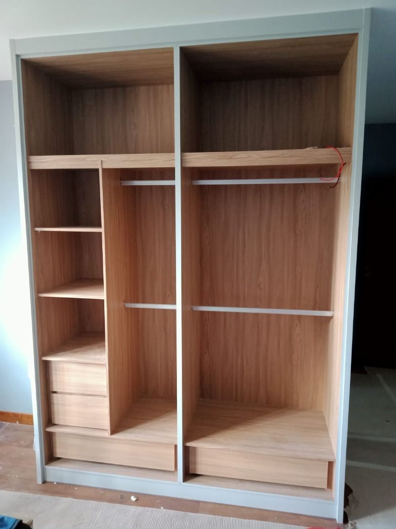Wardrobe & TV console carpentry works , Home Services, Renovations ...
