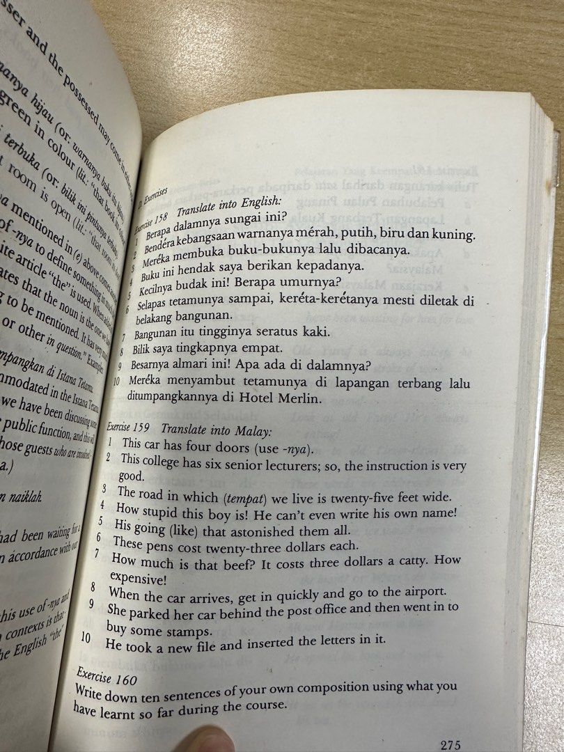 WRITE MALAY BY EDWARD S.KING MALAY (ENGLISH TRANSLATION BOOK), Hobbies ...