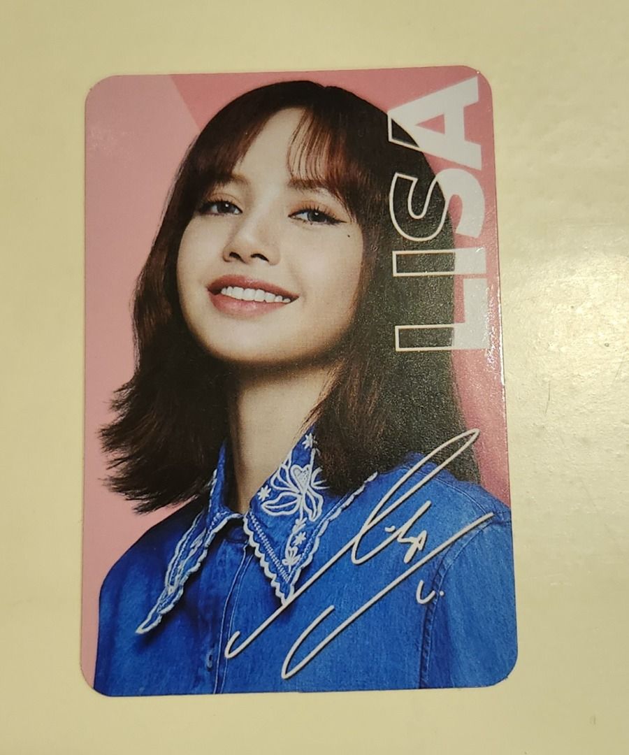 (WTS) Blackpink - Lisa oreo card, Everything Else on Carousell